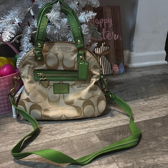 Bags | Coach Daisy Signature Foldover Crossbody Bag | Poshmark